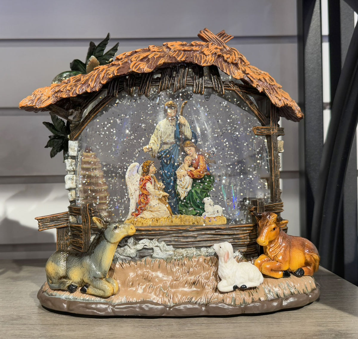 Creche Lighted Nativity Scene With Barn Animals - 2803690 NEW 2025 ...